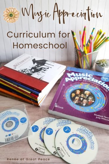 Music Appreciation for Elementary Homeschool | Renée at Great Peace