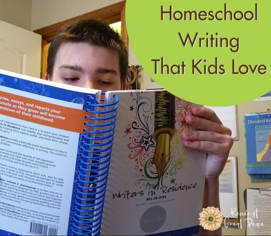 Homeschool Writing Curriculum Takes the Fear Out of Writing