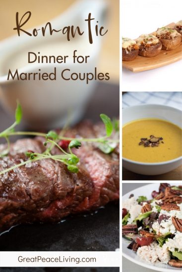Romantic Dinner for Two at Home - Renée at Great Peace