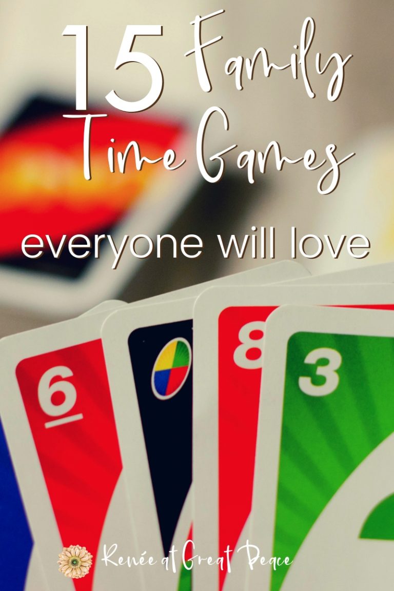 15 Family Time Games Everyone will Love | Great Peace Living