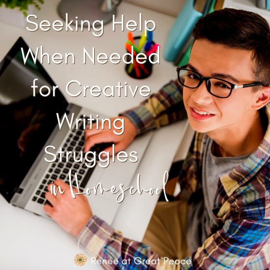 Creative Writing in Homeschool - Renée at Great Peace