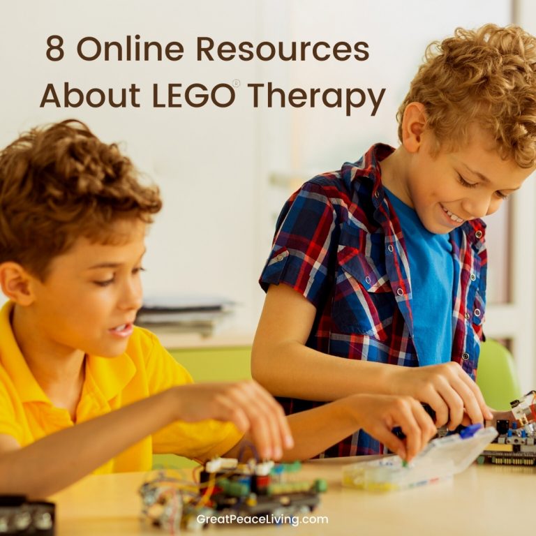 Online Resources f LEGO Therapy | Great Peace Living