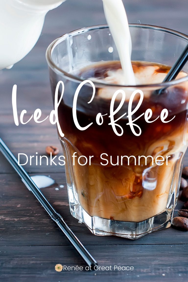 Iced Coffee Drinks for Summer | Renee at Great Peace