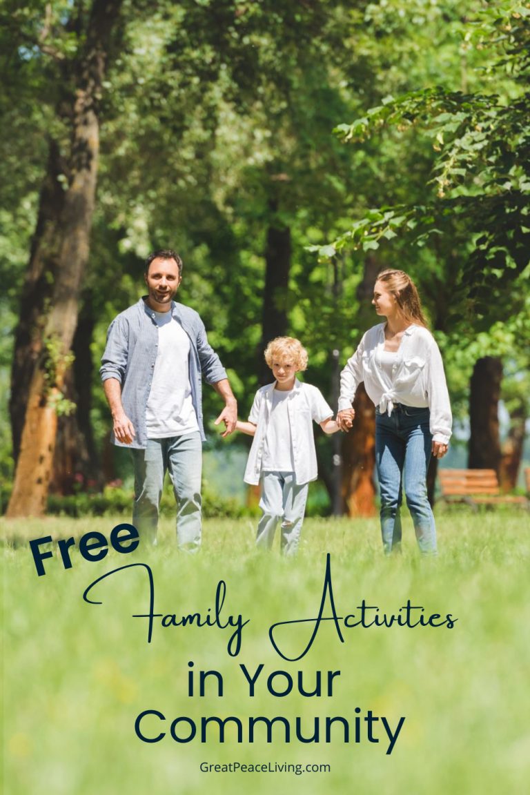 Free Community Activities for Families | GreatPeacLiving.com